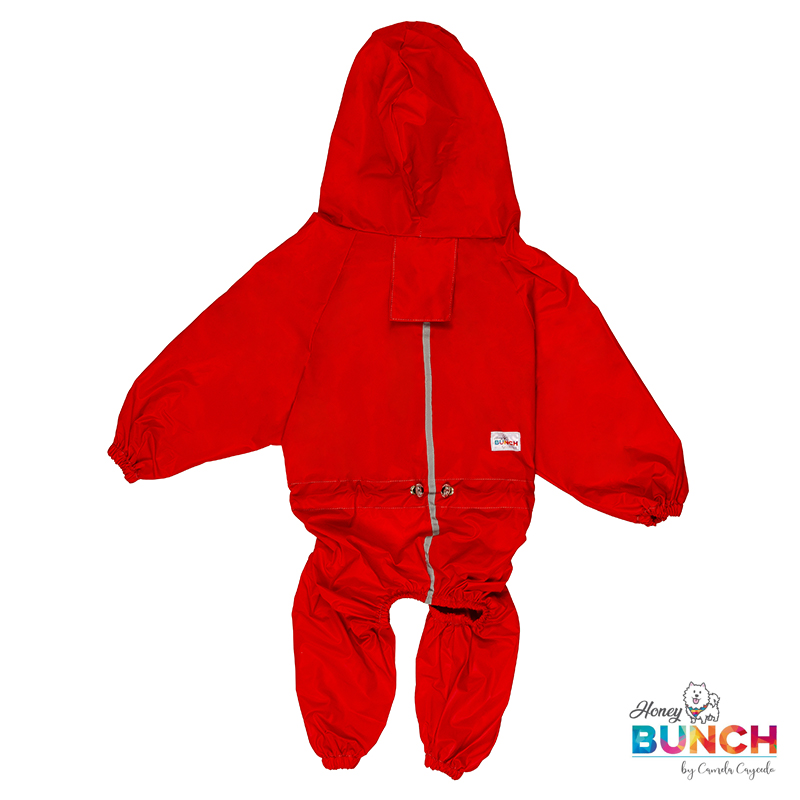 Impermeable enterizo - Rojo | Tienda HoneyBunch