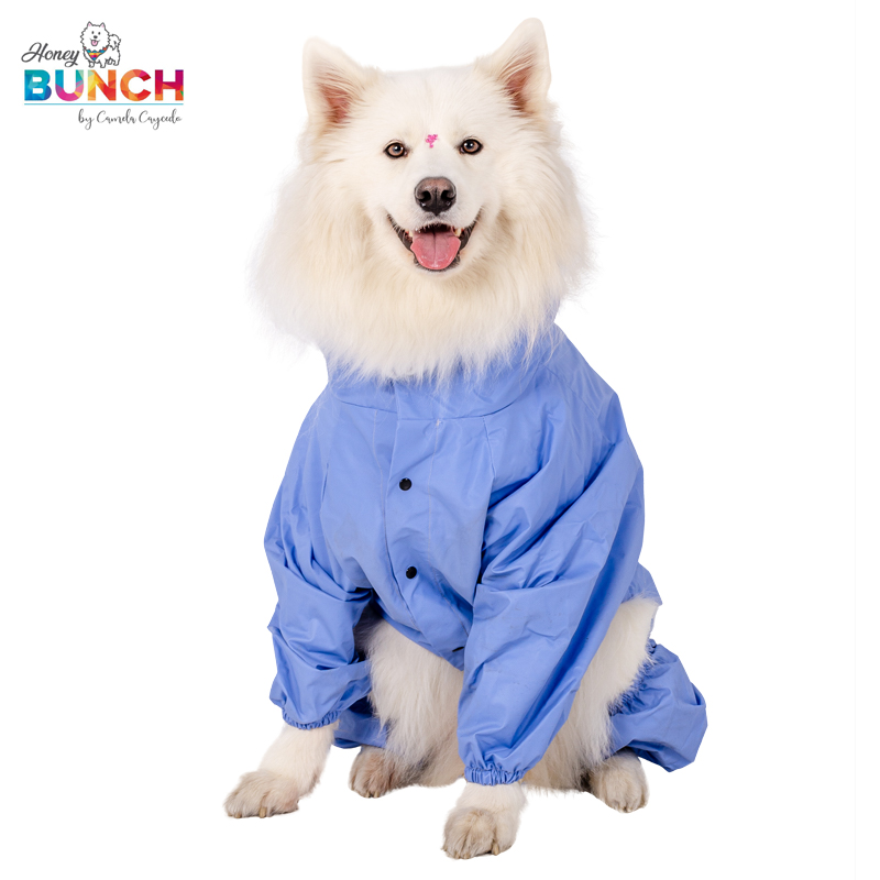 Impermeable enterizo - Azul bebe | Tienda HoneyBunch