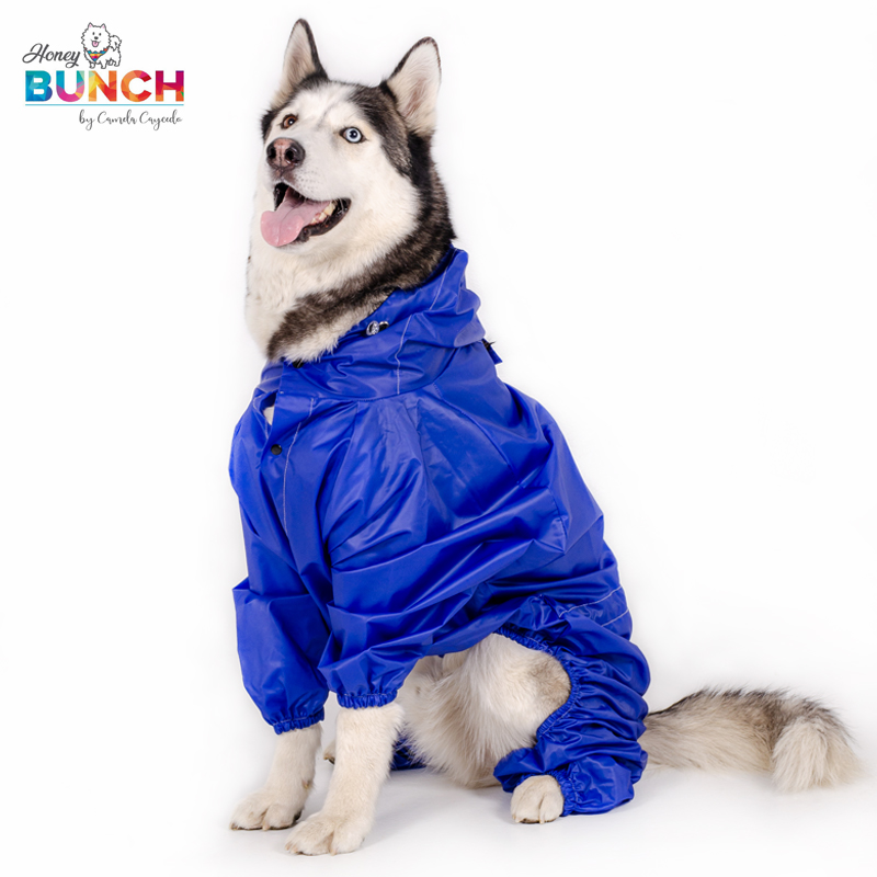 Impermeable enterizo - Azul Rey | Tienda HoneyBunch