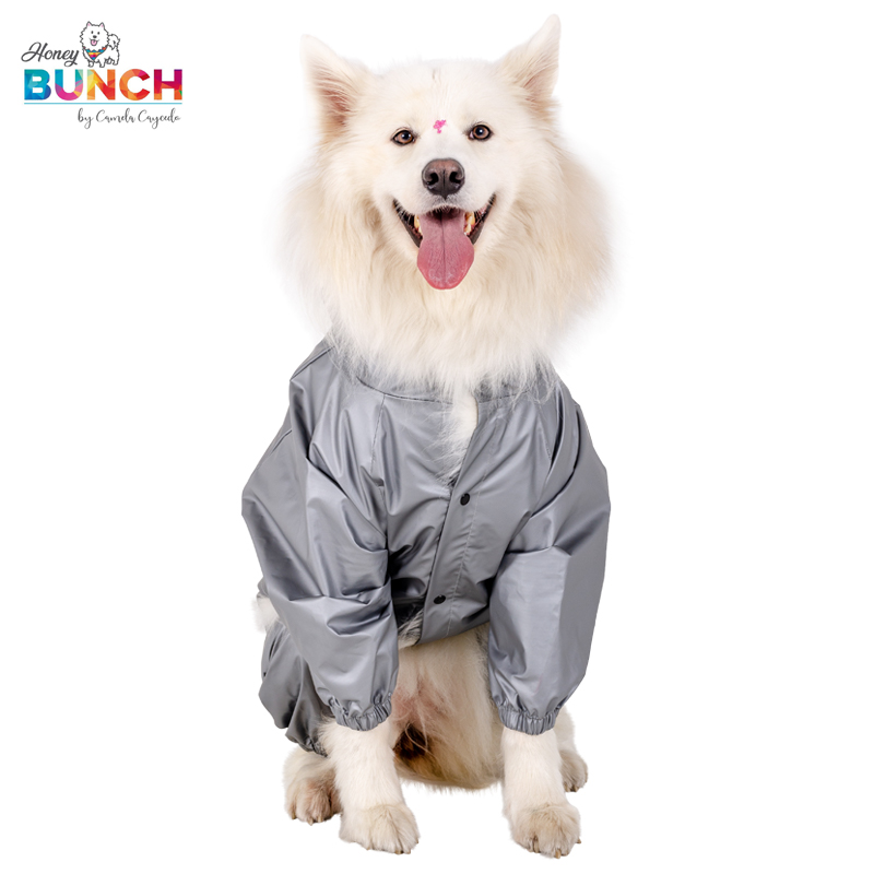 Impermeable enterizo - Gris | Tienda HoneyBunch